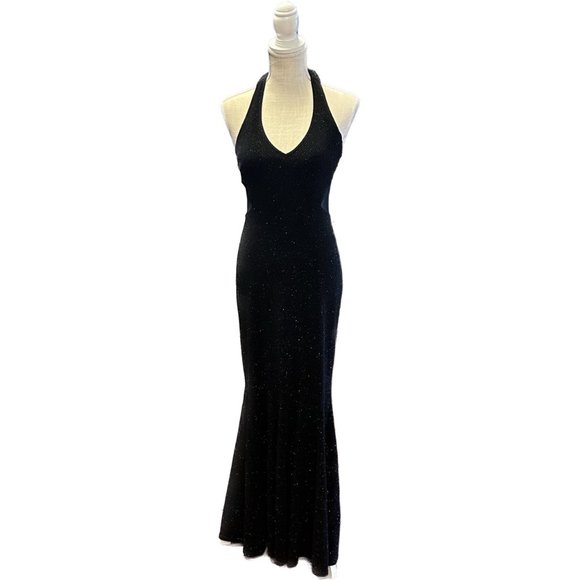 Joseph Ribkoff | Dresses | Joseph Ribkoff Black Halter Formal Dress ...